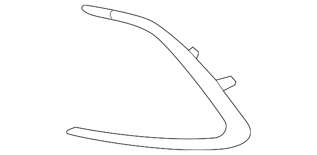 2021-2024 Toyota Camry Molding Front Bumper - PASSENGER SIDE 52712 ...