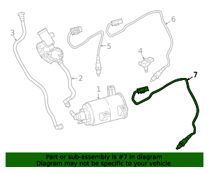 11788058648 - 2020-2024 BMW Oxygen Sensor (11-78-8-058-648) | BMW of ...