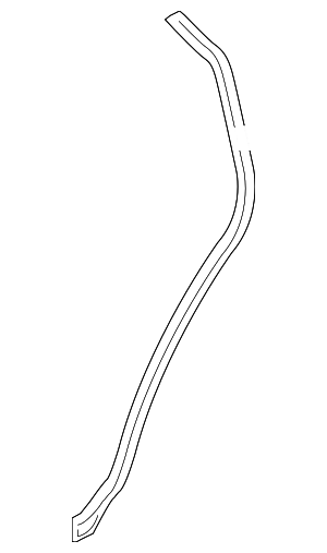 2017-2024 Cadillac XT5 Passenger Side Rear Door Below Belt Rear ...