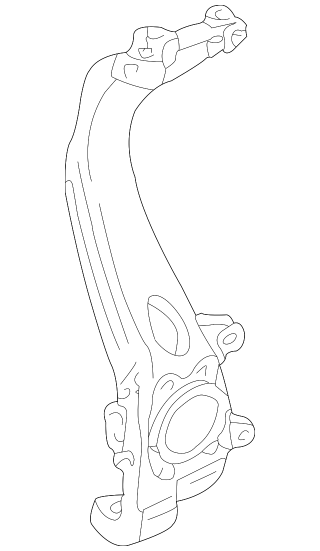 8E0-407-254-H - Steering Knuckle 2002-2009 Audi | Audi OEM Parts