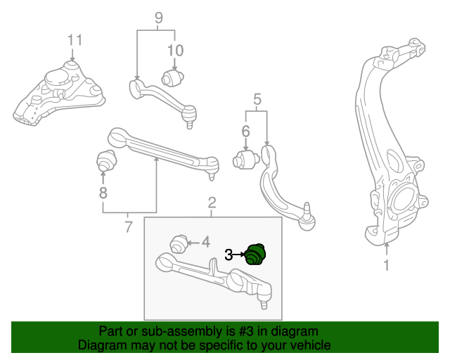 8E0-407-181-C - Bushing 2002-2009 Audi | Audi OEM Parts