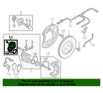 2017-2020 Audi Adjust Motor 8W0-998-281 | OEM Parts Online