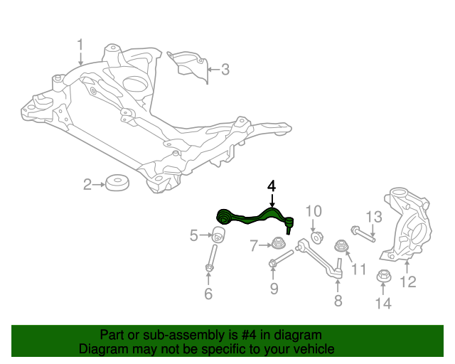 31-12-6-855-741 - Front Control Arm - 2012-2021 BMW | Wholesale BMW ...