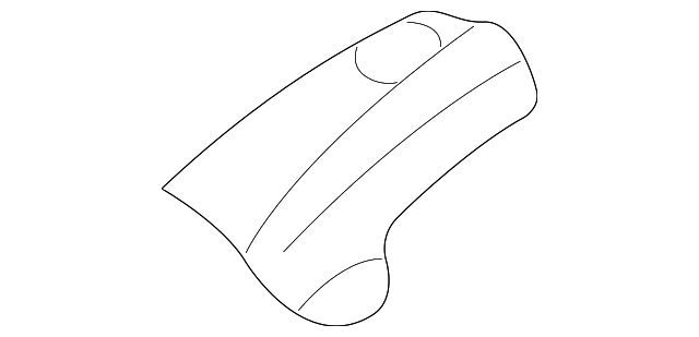 2000-2005 Toyota Echo Fender Seal 53866-52010 | Toyota Parts Center