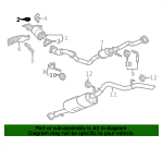 2013-2024 GM Catalytic Converter Gasket 12624939 GM | GMPartsDirect.com