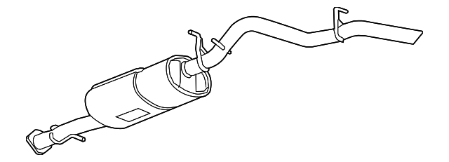 2015-2021 GM Muffler & Pipe 94779902 | GMPartsDirect.com