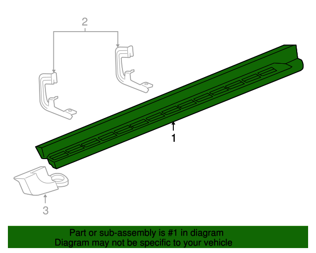 2007-2014 GM Step-Asst 15914675 | GM Parts Center
