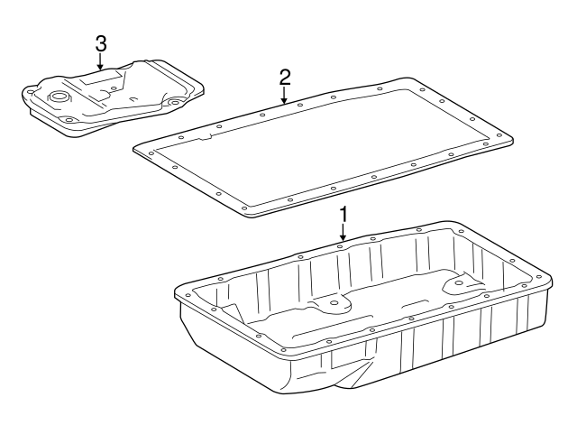 35168-50010 - Transmission Oil Pan Gasket 2007-2024 Lexus ...