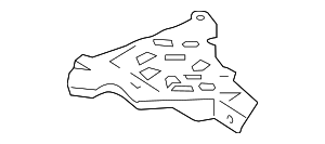 Genuine OEM Ford Part - Bracket FL3Z-17C973-A | Genuine OEM Ford Parts ...
