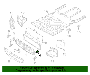 2015-2022 Porsche Ambient Temp Sensor 9A7-820-535 | OEM Parts Online