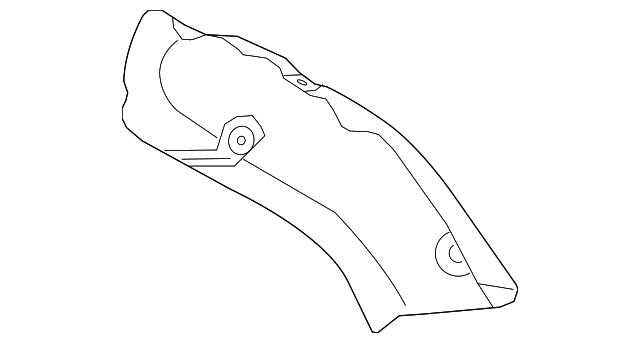 2009-2016 Hyundai Heat Shield 28525-3C660 | Retail Performance Auto Parts