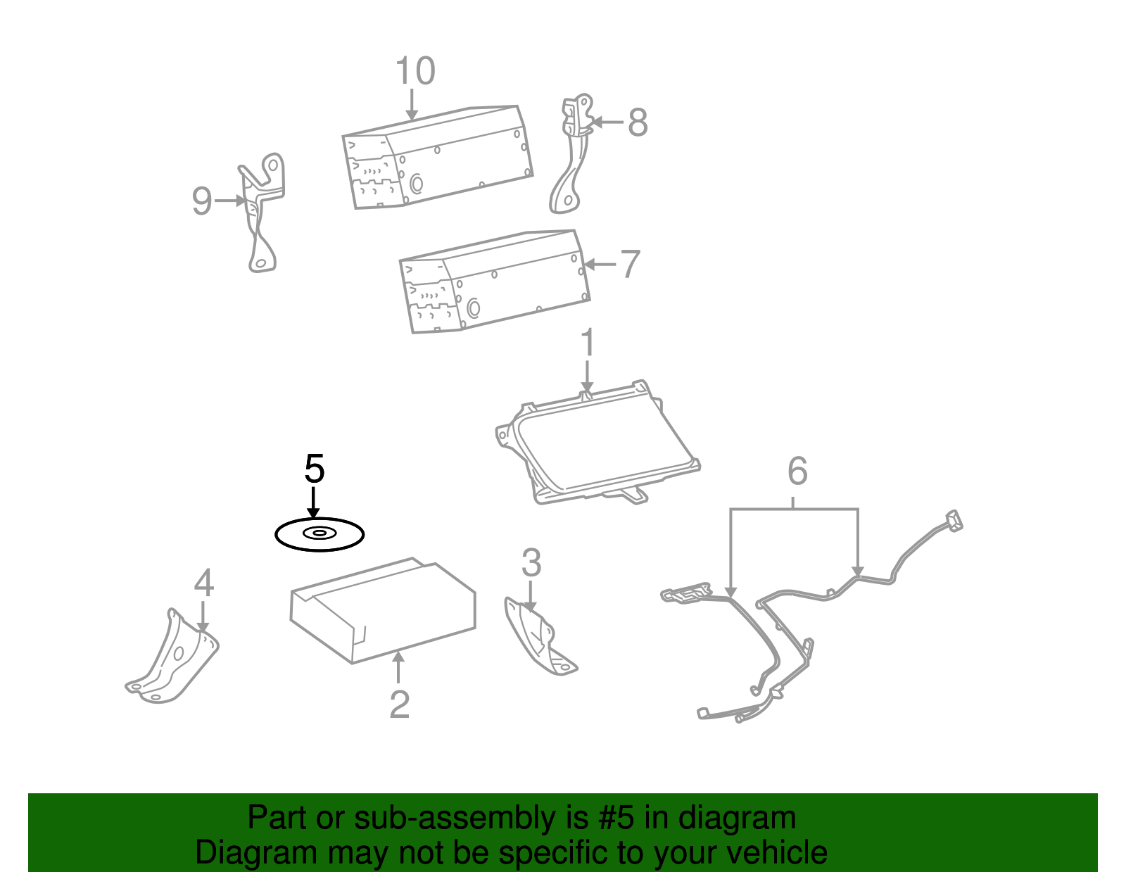 86271-0E150 - High-Quality GPS Navigation Start Up Disc for 2012 Lexus ...