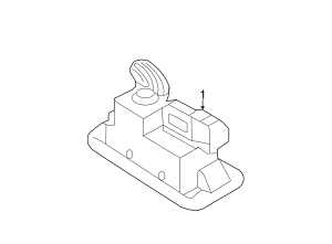 92501-B1000 - License Plate Light Assembly 2015-2020 Hyundai ...