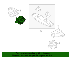 Genuine Side Mount for 2012-2014 Hyundai Genesis | Part# 21812-3N550 ...
