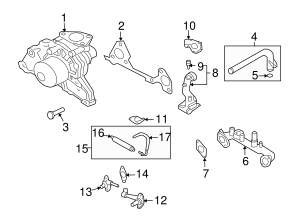 25100-39802 - Water Pump Assembly 2003-2006 Kia Sorento | Kia.Parts Store