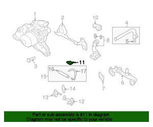 2003-2006 Kia Sorento Temp Sensor Gasket 25612-39800 | TascaParts.com