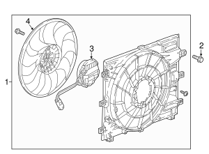 2020 GM Engine Cooling Fan 84847895 | GM Parts Center