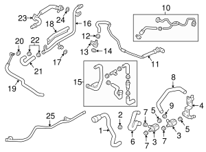 2017-2020 Audi Breather Tube 8W0-121-081-AN | Audi USA Parts
