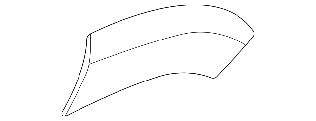 2022-2024 Volkswagen Taos Wheel Opening Molding 2GJ-854-990-A-9B9 | OEM ...