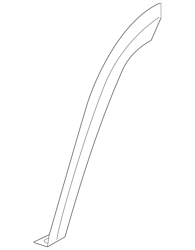 2022-2024 Volkswagen Taos Wheel Opening Molding 2GJ-854-970-A-9B9 | VW ...