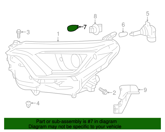 90981-15025 - Turn Signal Light Bulb - 2011-2020 Toyota | nashuatoyota