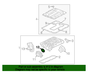 2014-2025 GM Fuel Injection Throttle Body O-Ring 12639086 GM ...