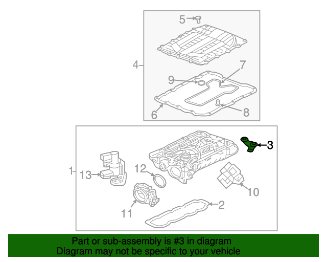 2011-2022 GM Air Pressure and Temperature Sensor 25203651 | GM Parts Center
