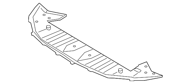 2017-2020 Lincoln Continental Deflector Air gd9z8310a | TascaParts.com