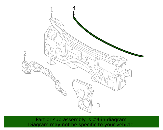51487458549 - 2019-2024 BMW Upper Insulator (51-48-7-458-549) | BMW of ...
