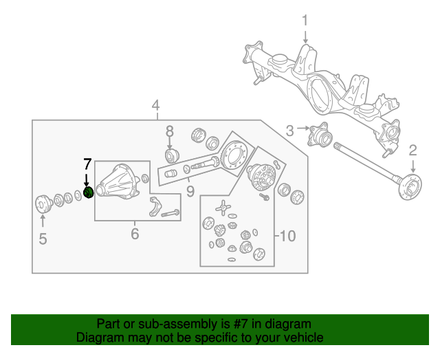 90366-35157 - Front Pinion Bearing - 2010-2020 Toyota | Lithia Toyota Parts