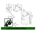 34430AG03B - Power Steering Pump 2005-2009 Subaru | Subaru Direct Wholesale