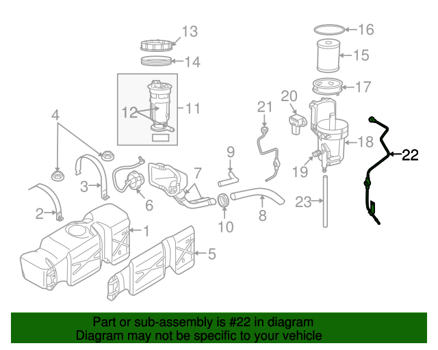 2006-2008 Dodge Tube 5093088AA | TascaParts.com