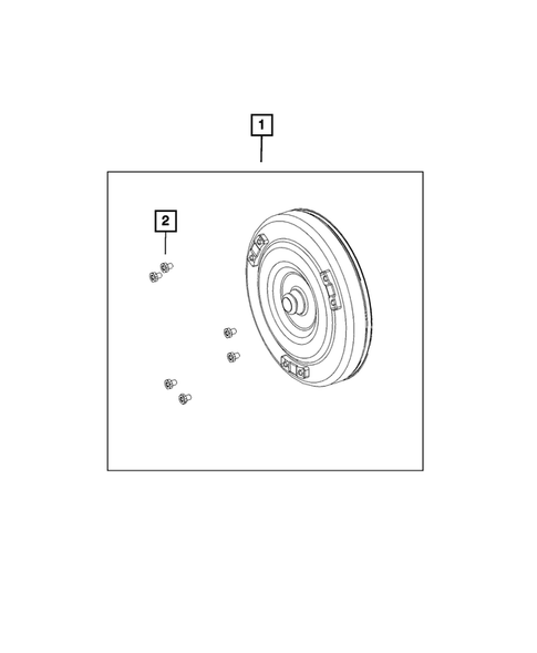 Automatic Transmission / Transaxle and Torque Converter for 2014 Jeep ...