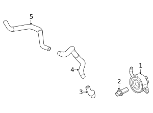 2020-2021 Nissan Sentra Oil Cooler 21305-6LB0A | TascaParts.com