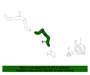 2020-2025 Nissan Oil Cooler Tube 21306-6LB0C | Nissan Parts Central