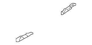 58385-WB002 - Bumper Bracket - 2016-2020 Toyota | OEM Genuine Toyota Parts