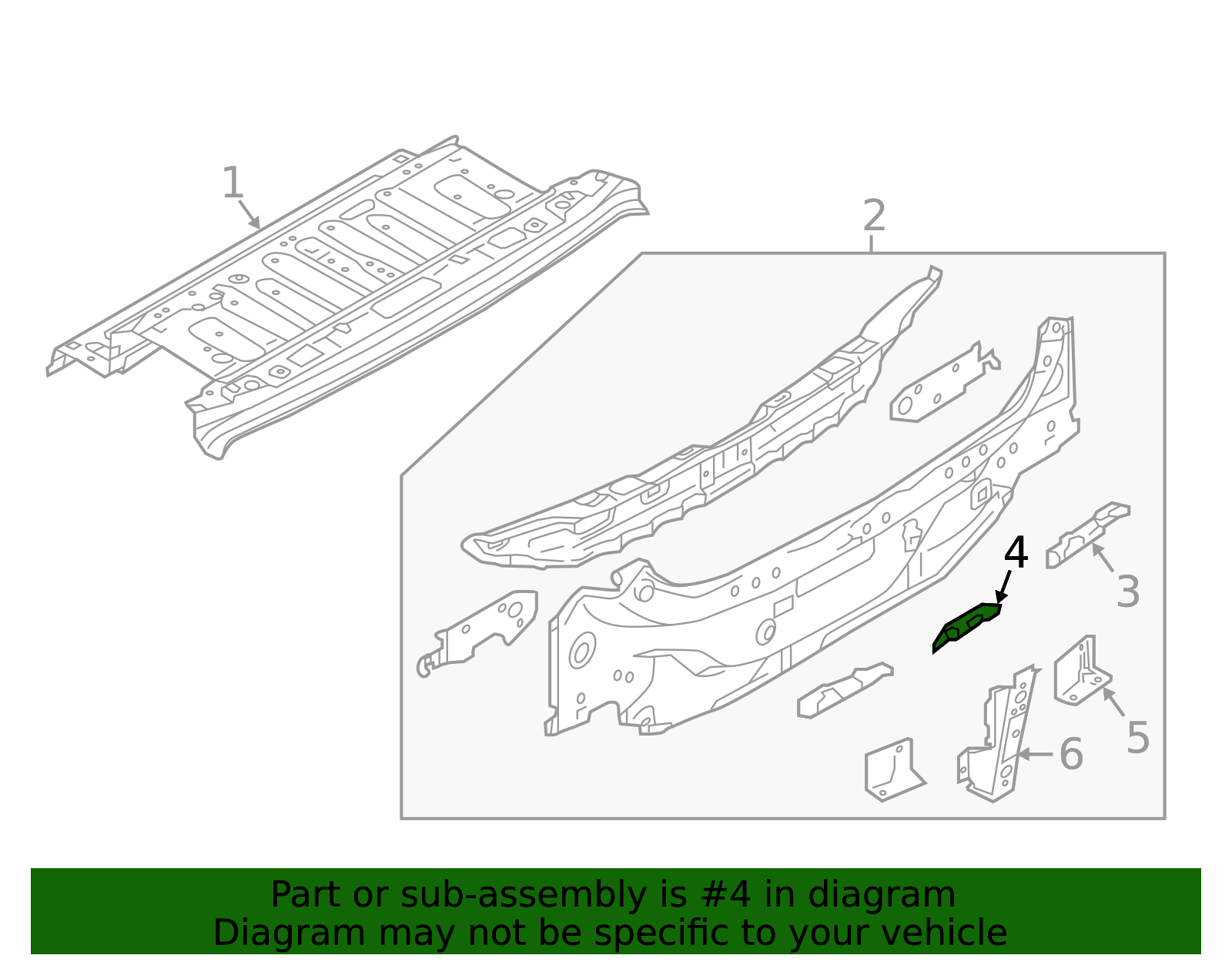 2016-2020 Toyota Bumper Bracket 58386-WB001 | Toyota Parts Center