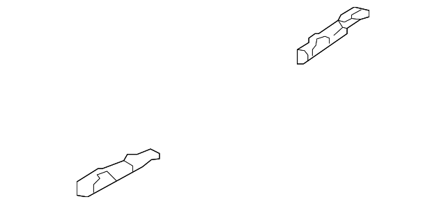 58385-WB002 - Bumper Bracket - 2016-2020 Toyota | OEM Genuine Toyota Parts