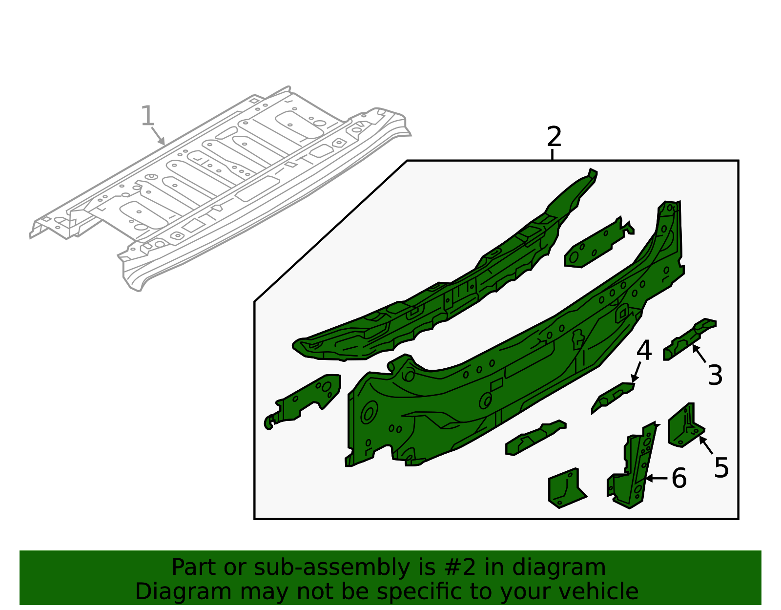 58307-WB001 - 2016-2020 Toyota - Rear Body Panel | Discount Parts Monster