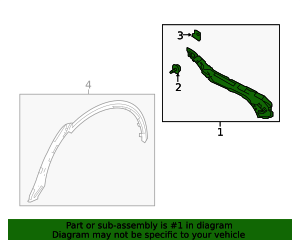 2022-2025 Acura MDX Opening Molding 74410-TYA-A00 | OEM Parts Online