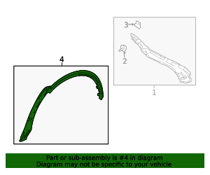 2022-2024 Acura MDX Opening Molding 74410-TYA-A00 | OEM Parts Online