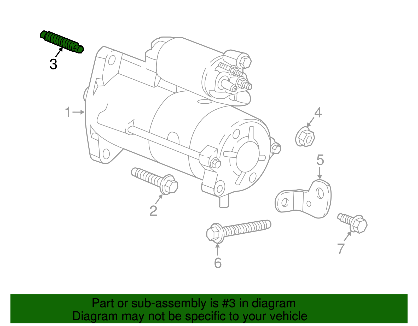 2016-2025 GM Stud 11546807 GM | GMPartsDirect.com