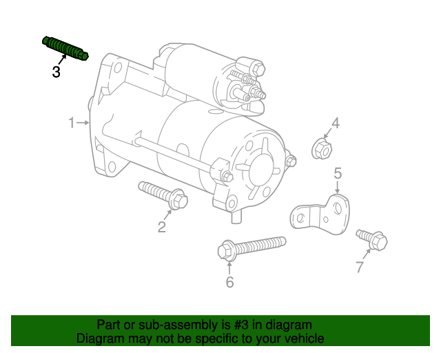 2016-2023 GM Stud 11546807 | GMPartsDirect.com