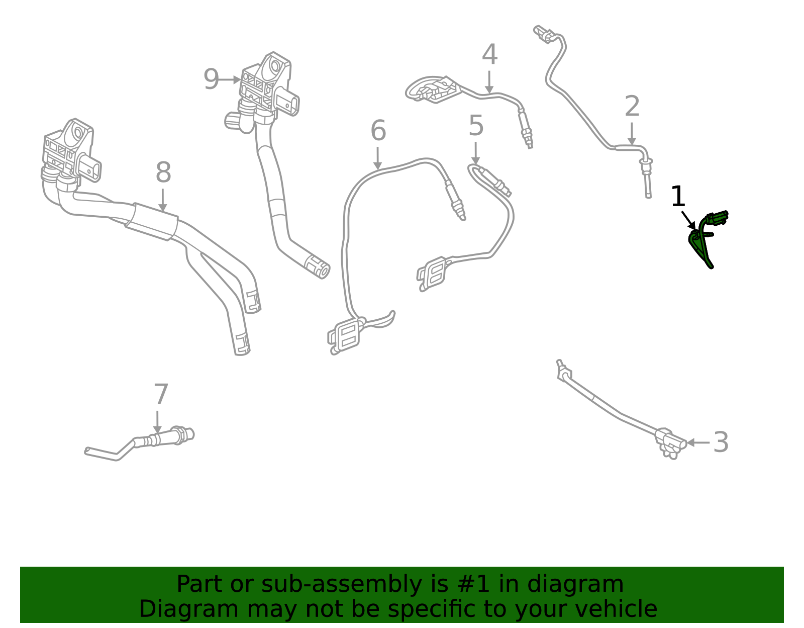 2023-2025 GM Temp Sensor 40009350 GM | GMPartsDirect.com