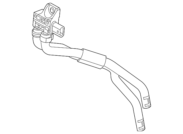 Genuine OEM Exhaust Pressure Sensor Pipe Part# 55513539 Fits GM Parts