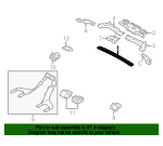 2015-2021 Subaru Defroster Grille 66115VA010 | Subaru Parts Store