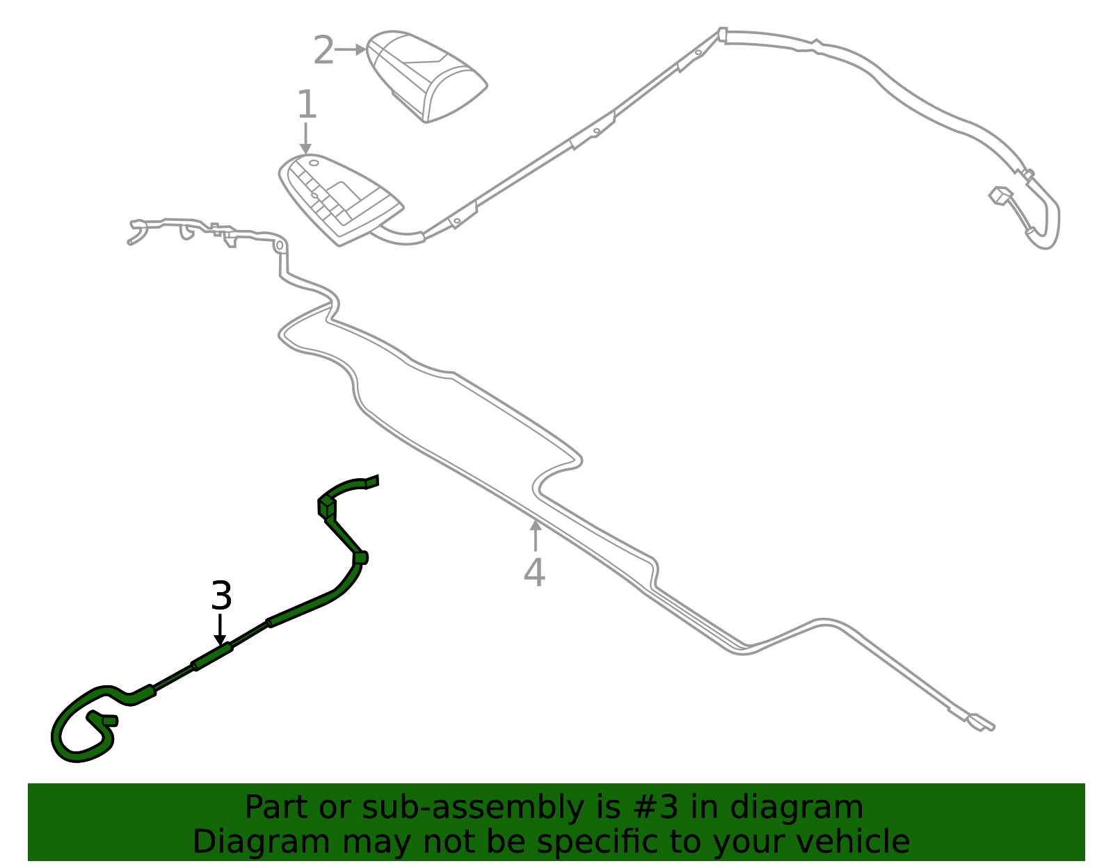 2020-2023 Nissan Sentra Antenna Cable 28241-6LA0A | TascaParts.com