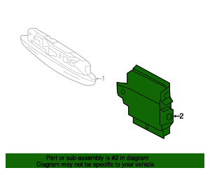 000-900-63-18 - Parking Aid Control Module 2019-2020 Mercedes-Benz ...