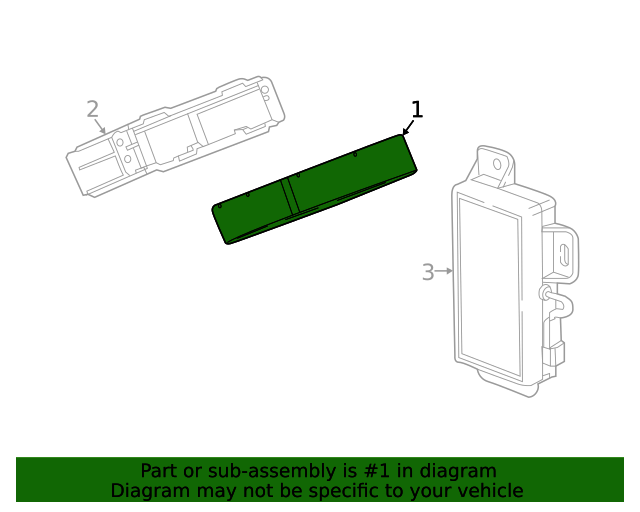 2022 Chevrolet Control Module 85127982 | TascaParts.com
