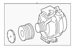 000-906-27-00-87 - Alternator 2010-2022 Mercedes-Benz | Mercedes-Benz ...